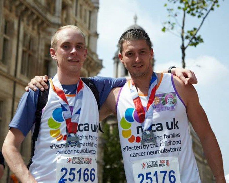 Chris Hawkes is fundraising for Solving Kids’ Cancer UK