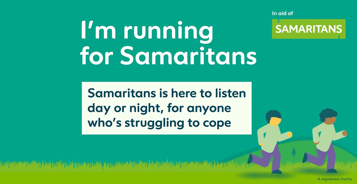 Tom Flatman is fundraising for Samaritans