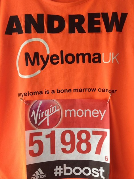 Andrew Lobb is fundraising for Myeloma UK