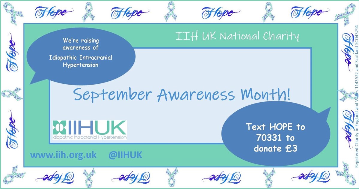 IIHUK Charity is fundraising for IIH UK