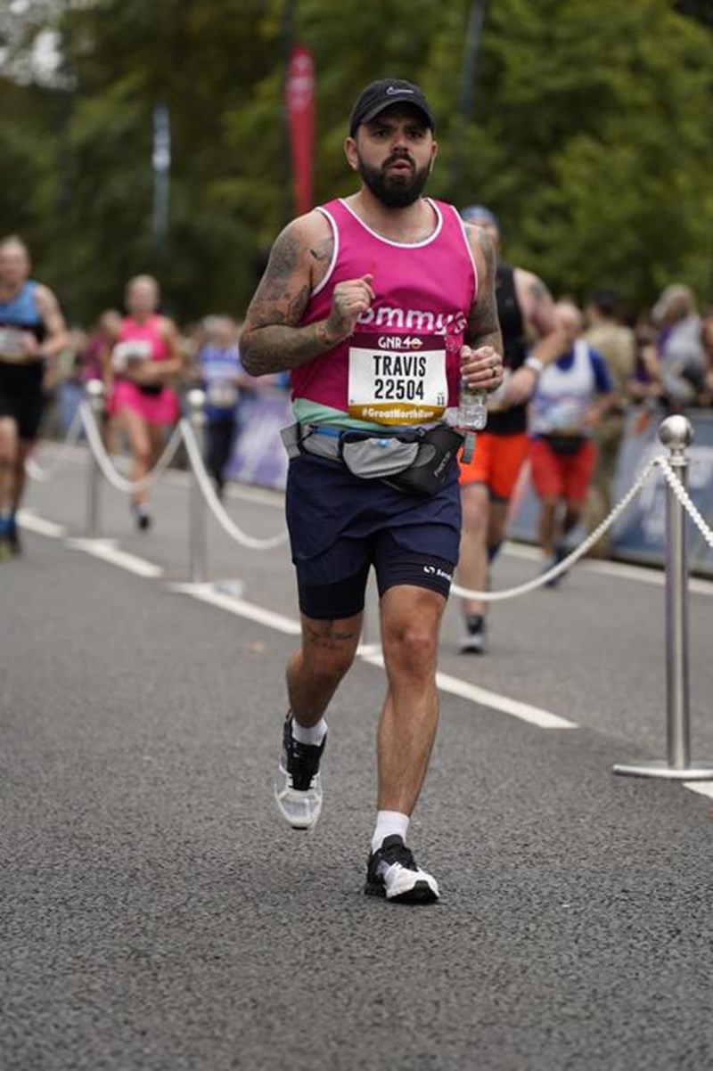 Travis Manning is fundraising for Tommy’s, the pregnancy and baby charity