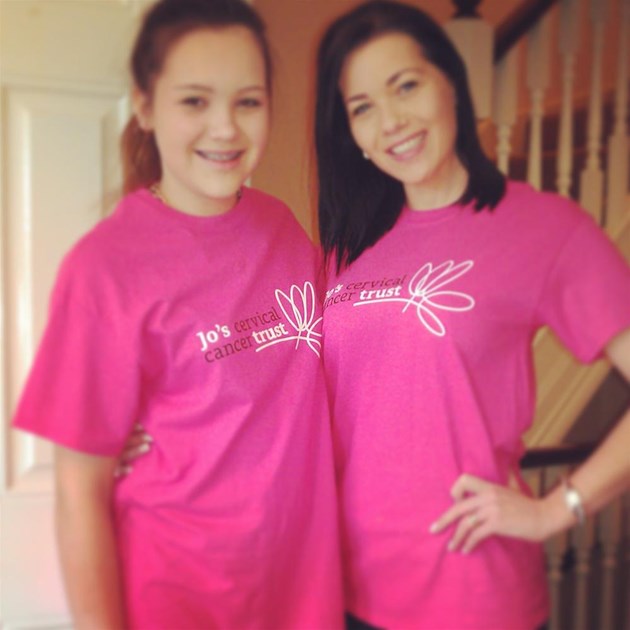 Michelle Howarth is fundraising for Jo's Cervical Cancer Trust