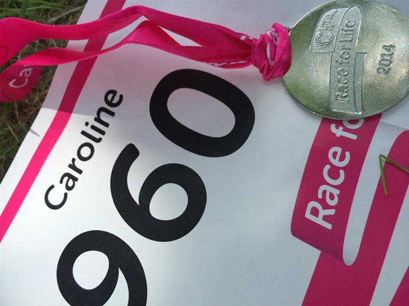 Caroline Hague is fundraising for Cancer Research UK