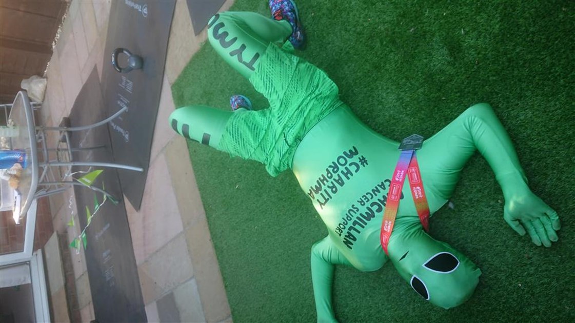 Robbie Newton Is Fundraising For Macmillan Cancer Support