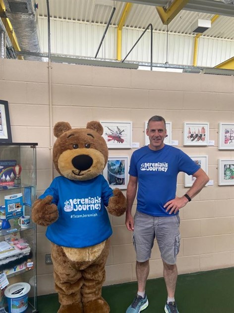 Mark Fitzsimons is fundraising for Jeremiah's Journey