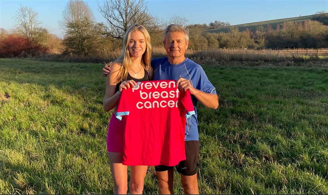 Poppy and Justyn Waterworth is fundraising for Prevent Breast Cancer