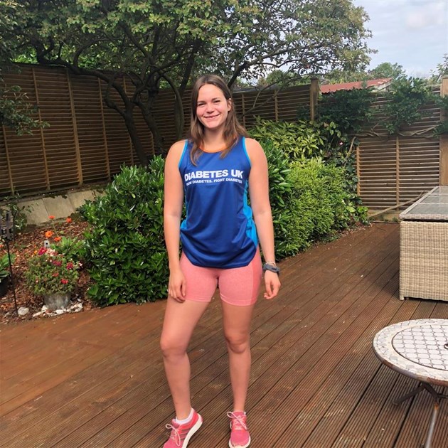Rebecca Mayhew is fundraising for Diabetes UK