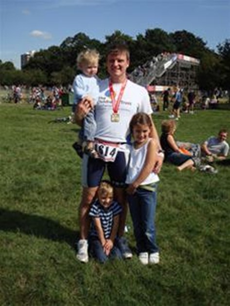Nigel Chandler is fundraising for The Children's Trust