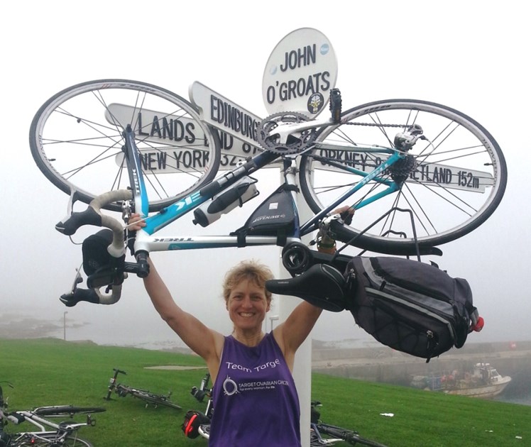 Victoria Barber is fundraising for Target Ovarian Cancer