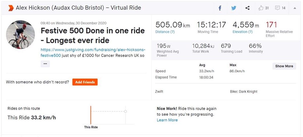 Alex Hickson is fundraising for Cancer Research UK