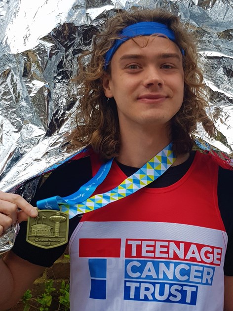 Samuel Ayling is fundraising for Teenage Cancer Trust