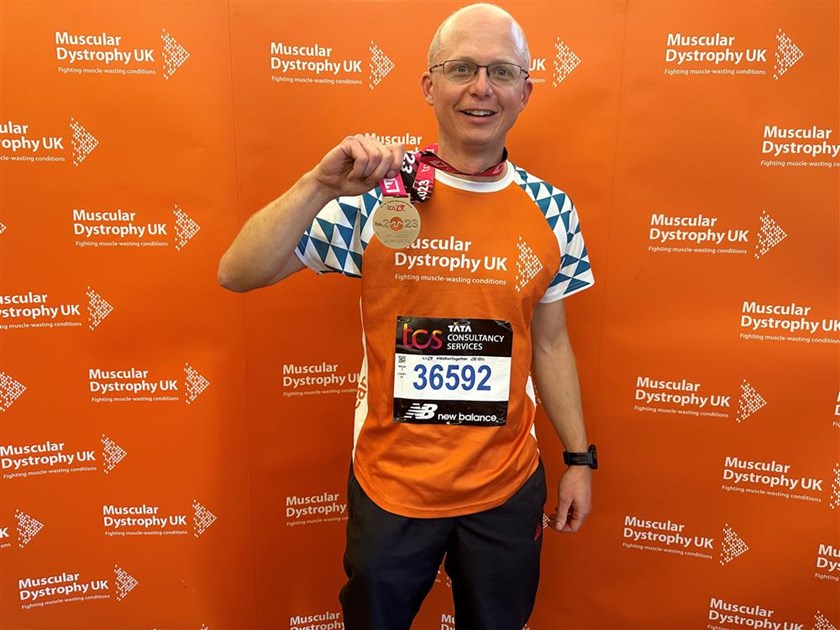 Andrew Cooper is fundraising for Muscular Dystrophy UK