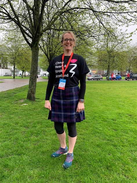 Laura Gorman is fundraising for Chest Heart & Stroke Scotland