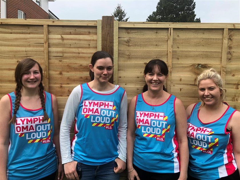 Laura Millward is fundraising for Lymphoma Out Loud