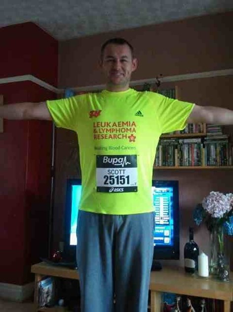 Scott Curran is fundraising for Blood Cancer UK