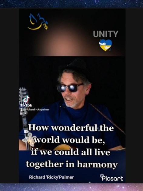 Richard 'Ricky' Palmer is fundraising for British-Ukrainian Aid