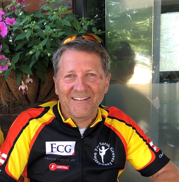 Ken Acott is fundraising for Sarah Groves Foundation
