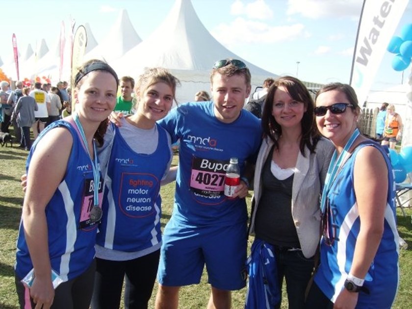 Daniel Round is fundraising for Motor Neurone Disease Association