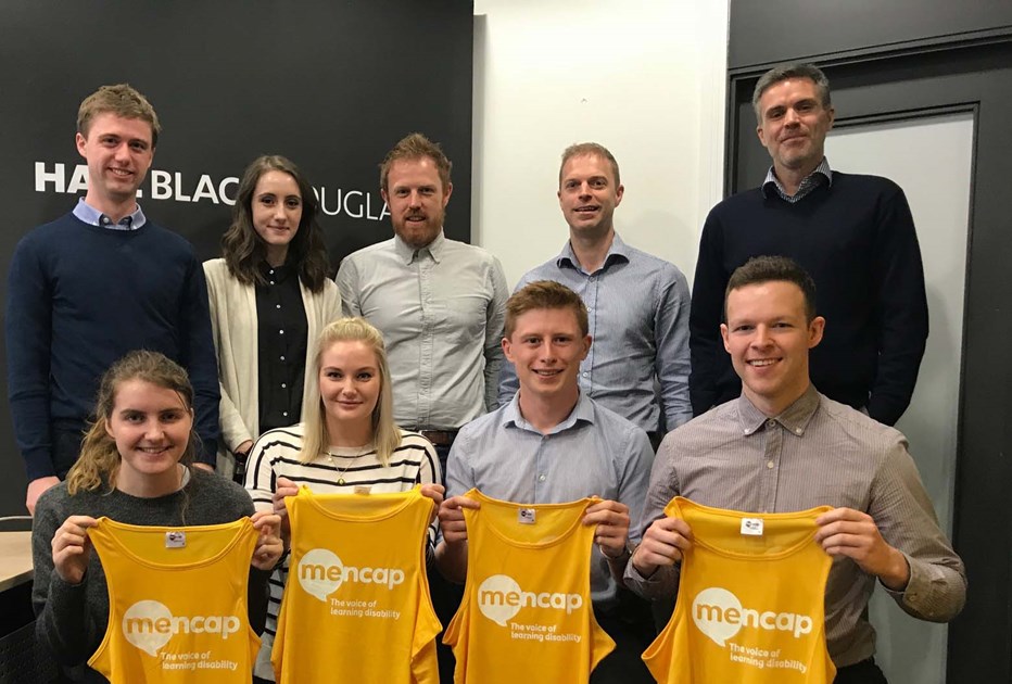 Hall Black Douglas is fundraising for Mencap