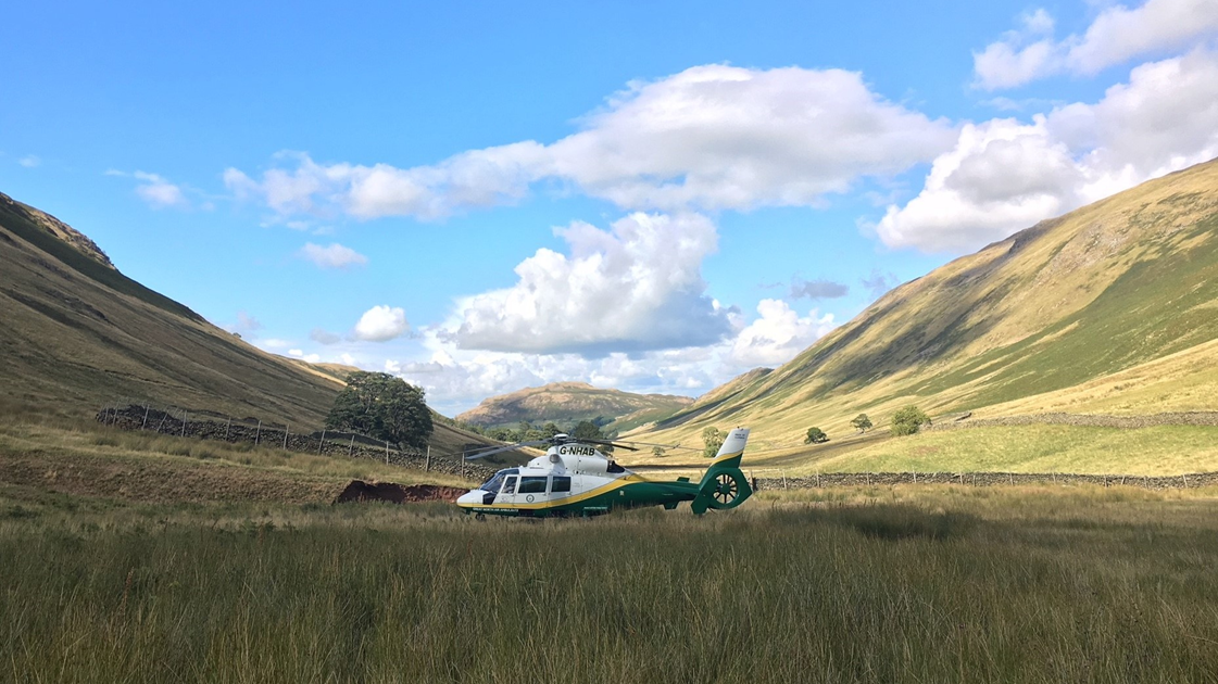 Nigel Sweeney is fundraising for Great North Air Ambulance Service