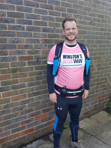 David Pawsey is fundraising for Winston's Wish