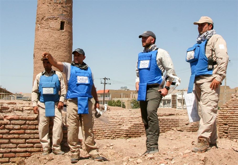 Calvin Ruysen is fundraising for The HALO Trust