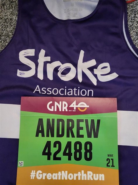 Andrew Mutter is fundraising for Stroke Association