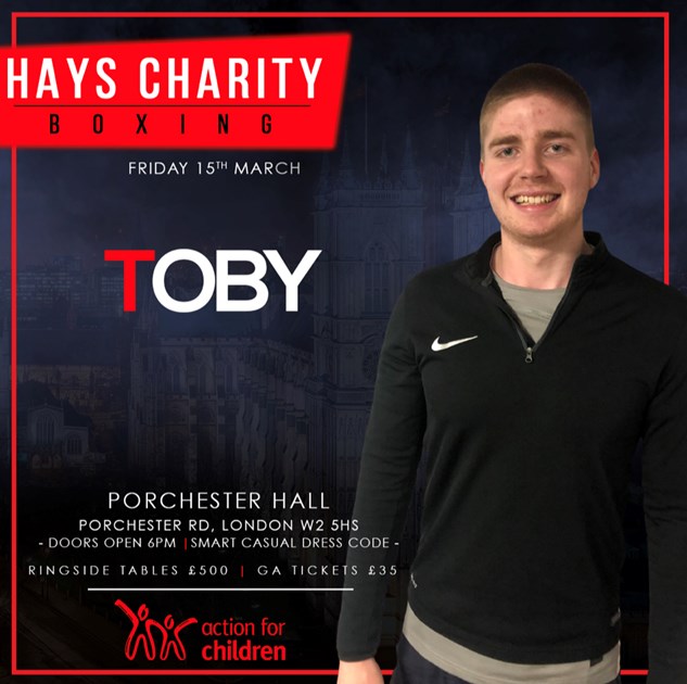 Toby Pollard is fundraising for Action for Children