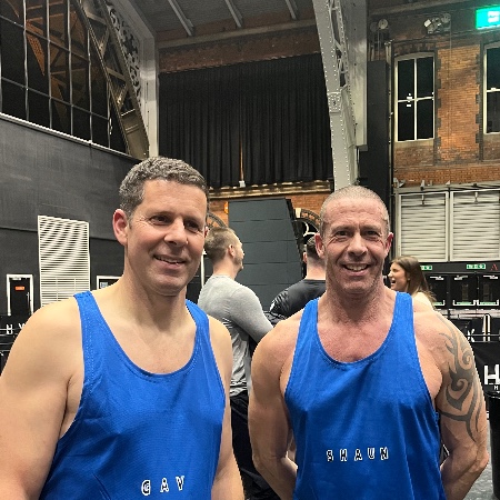 Shaun and Gavin McCarthy is fundraising for Samaritans