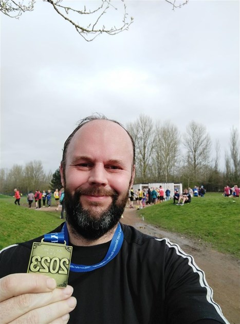 Iain Harrison is fundraising for St Andrew's Hospice, Lanarkshire