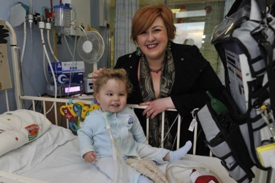 Gillian Guy is fundraising for Glasgow Children’s Hospital Charity