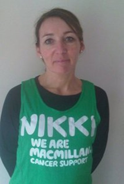 Nikki Ford is fundraising for Macmillan Cancer Support