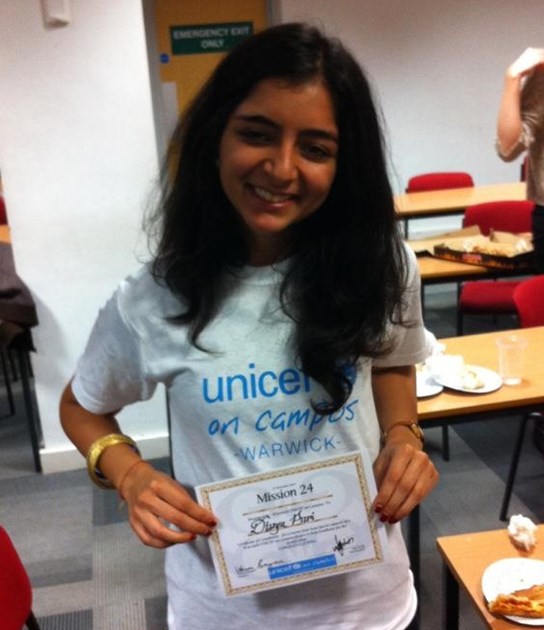 Divya Puri is fundraising for UNICEF UK