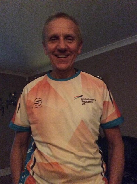 Keith Theobald is fundraising for Alzheimer's Research UK