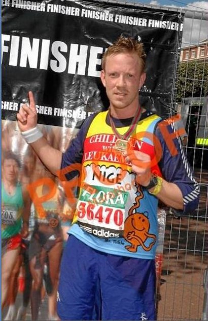 Nigel Clarkson is fundraising for Blood Cancer UK