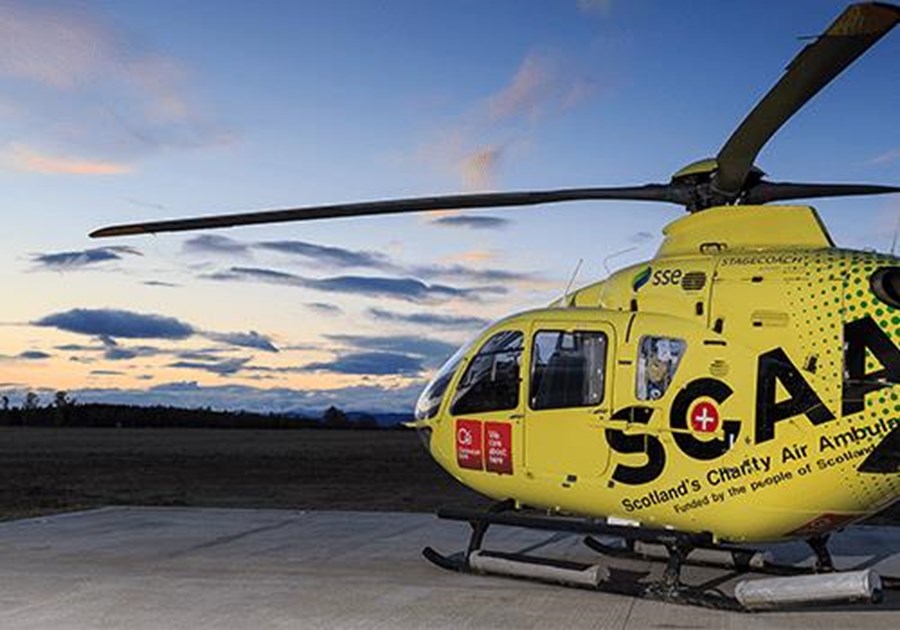 Alice McKay is fundraising for Scotland's Charity Air Ambulance