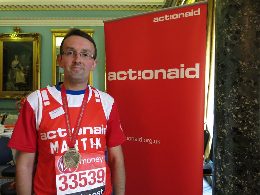 Martin Carr is fundraising for ActionAid