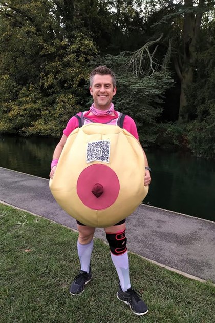 Carl Orme is fundraising for Breast Cancer Now