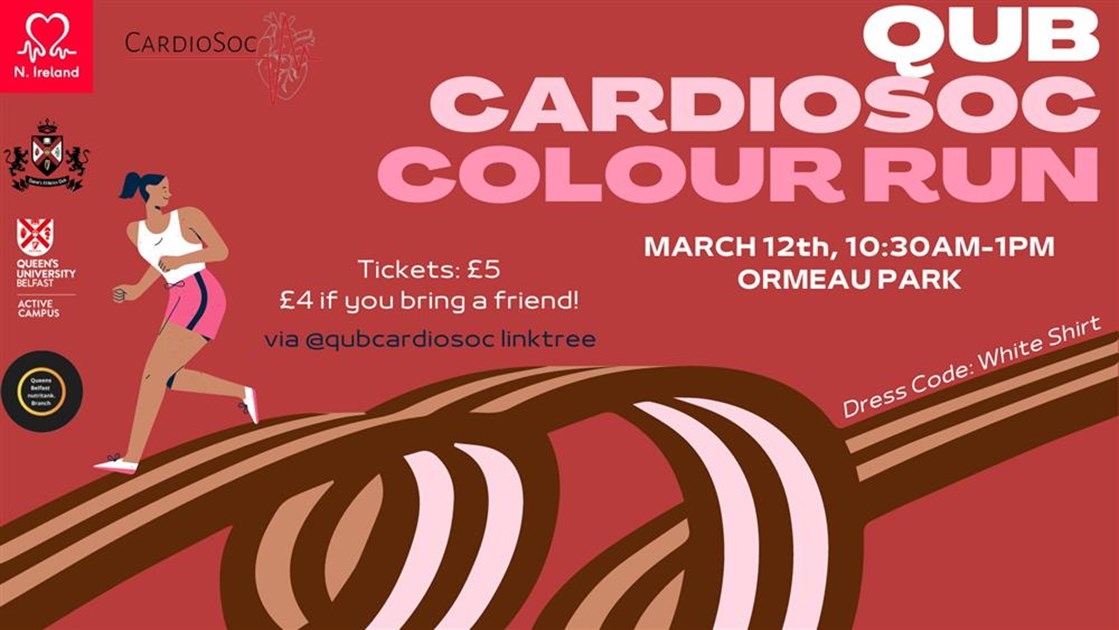 CardioSoc QUB is fundraising for British Heart Foundation