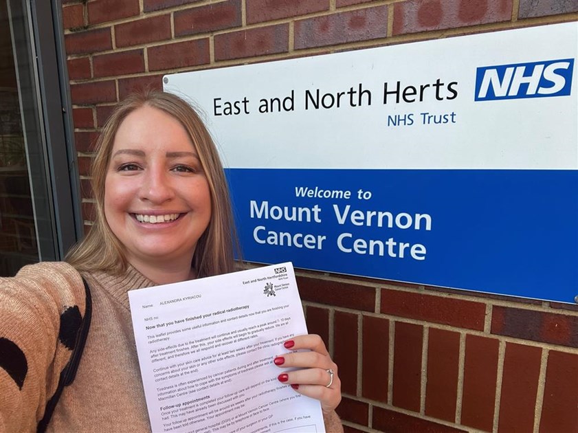 Alexandra Darbourne is fundraising for Breast Cancer Now