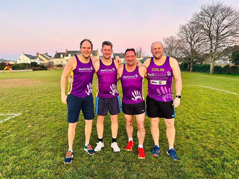 Colin, Gavin, Sean, Tim is fundraising for WellChild