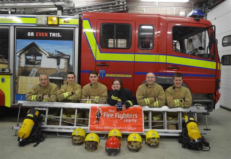 Ashley Powell is fundraising for Fire Fighters Charity