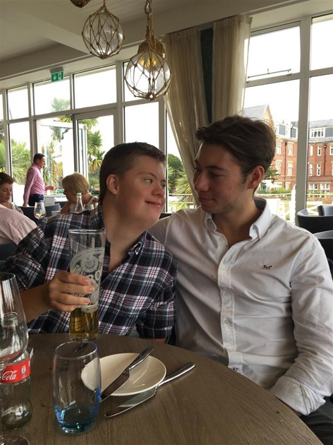 Joseph Torjussen is fundraising for Down's Syndrome Association