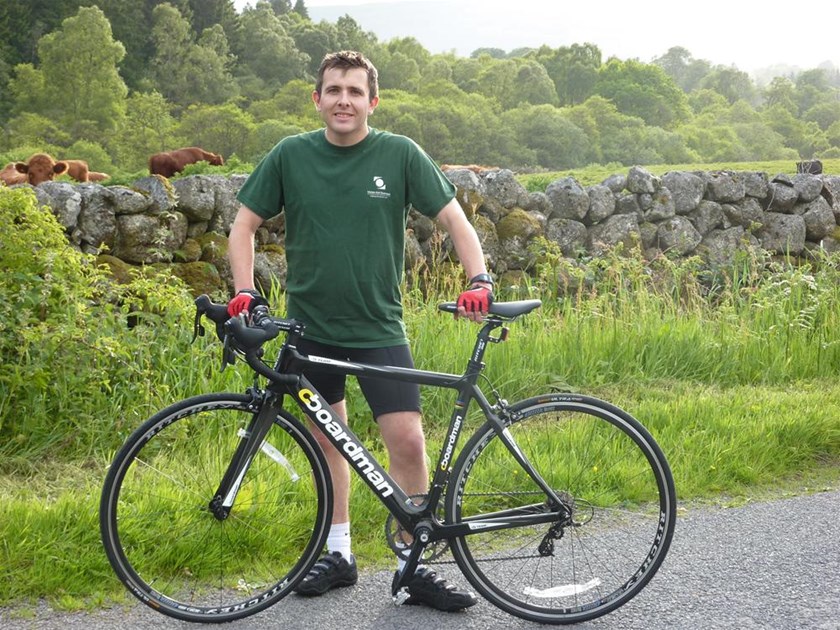 Adam Dickie is fundraising for Vision Action