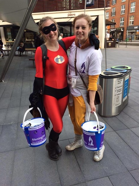 Michaela Harris is fundraising for Meningitis Research Foundation