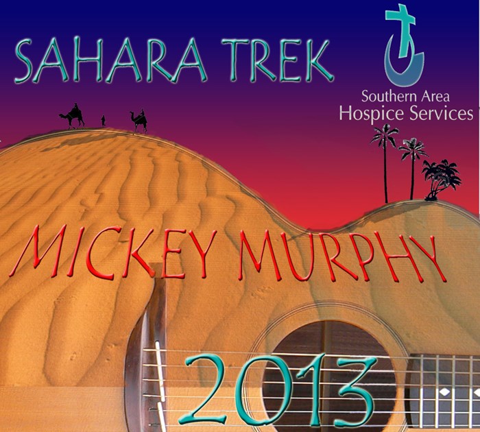 Mickey Murphy is fundraising for Southern Area Hospice Services