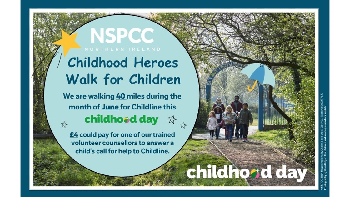NSPCC Northern Ireland is fundraising for NSPCC