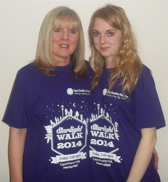 Sharon Metcalf is fundraising for East Cheshire Hospice