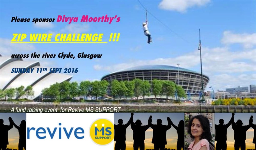 Divya Moorthy is fundraising for Revive MS Support