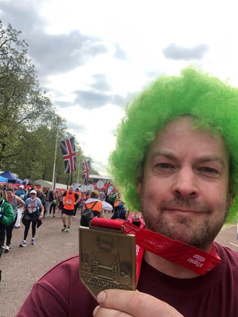 Daniel Innes is fundraising for Tommy’s, the pregnancy and baby charity